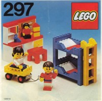 LEGO Instructions for set 297 Nursery, Homemaker - {None}