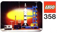 LEGO Instructions for set 358 Rocket Base, LEGOLAND - {None}