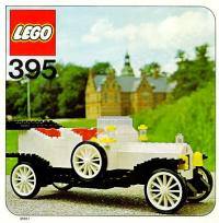 LEGO Instructions for set 395 1909 Rolls-Royce, Hobby Set - {None}