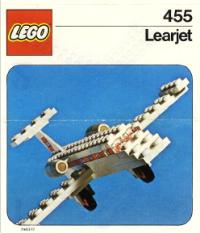 LEGO Instructions for set 455 Learjet, LEGOLAND - {None}
