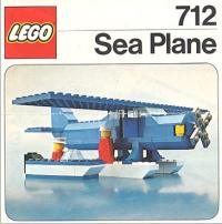 LEGO Instructions for set 712 Sea Plane, LEGOLAND - {None}