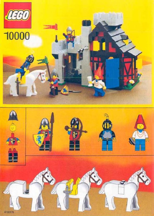 LEGO Instructions for set 10000 Guarded Inn, Castle - Lion Knights