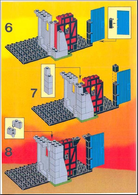 LEGO Instructions for set 10000 Guarded Inn, Castle - Lion Knights