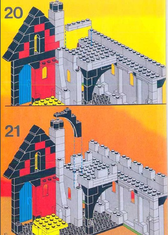 LEGO Instructions for set 10000 Guarded Inn, Castle - Lion Knights