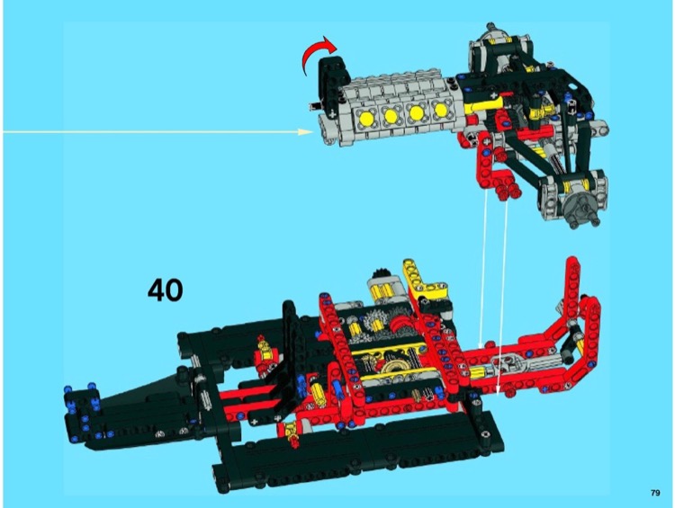 LEGO Instructions for set 42000 Grand Prix Racer, Technic - {None}
