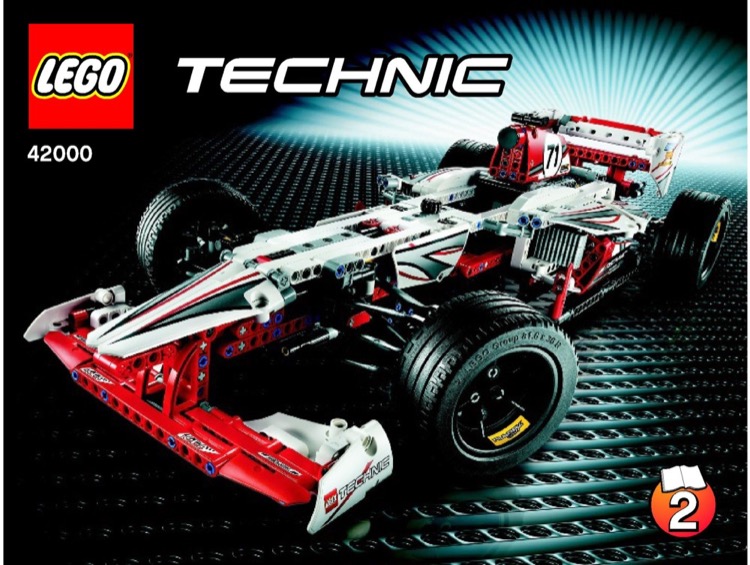 LEGO Instructions for set 42000 Grand Prix Racer, Technic - {None}