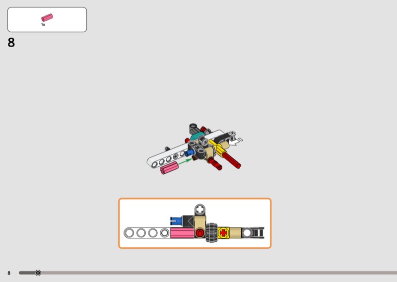 LEGO Instructions for set 42222 Bugatti Chiron Pur Sport, Technic ...