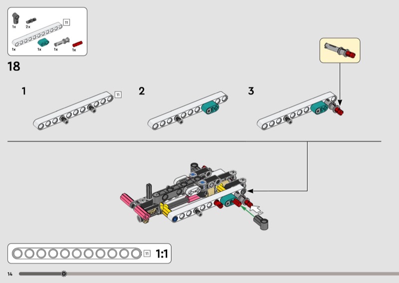 LEGO Instructions for set 42222 Bugatti Chiron Pur Sport, Technic ...