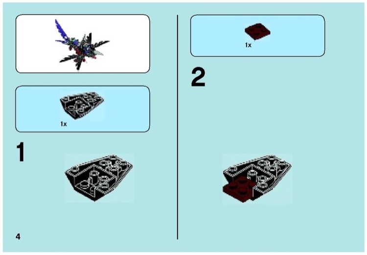LEGO Instructions for set 70000 Razcal's Glider, Legends of Chima - The ...