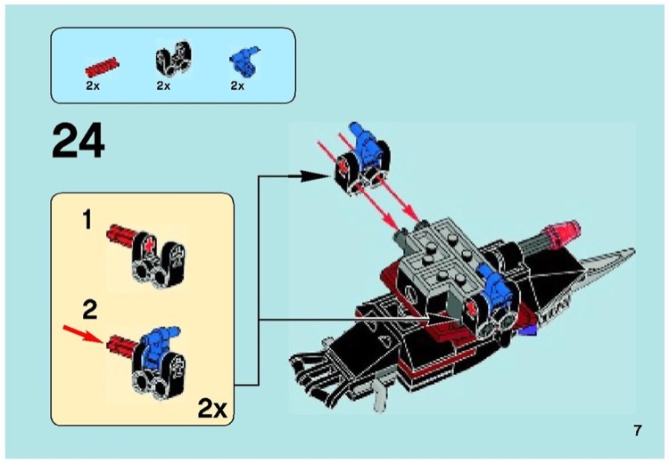 LEGO 70000 Razcal's Glider Instructions, Legends of Chima - The Power ...