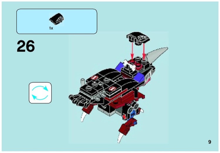 LEGO 70000 Razcal's Glider Instructions, Legends of Chima - The Power ...