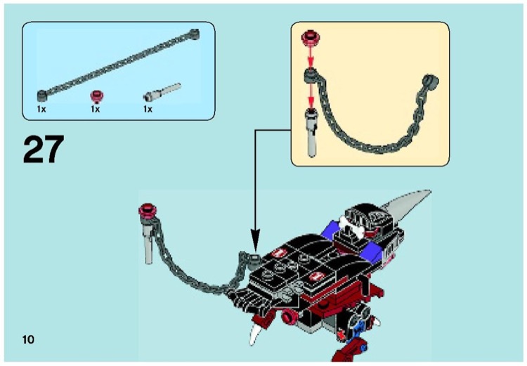LEGO 70000 Razcal's Glider Instructions, Legends of Chima - The Power ...