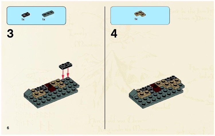 LEGO Instructions for set 79000 Riddles for the Ring, The Hobbit - An ...