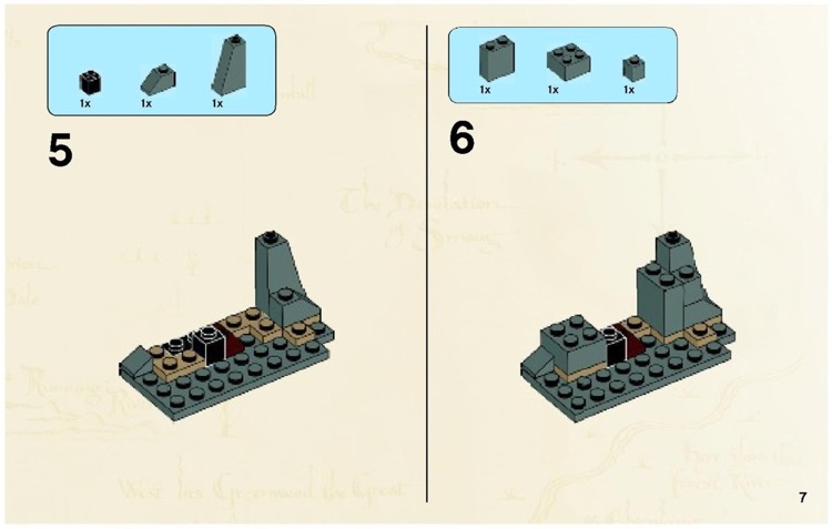 LEGO Instructions for set 79000 Riddles for the Ring, The Hobbit - An ...