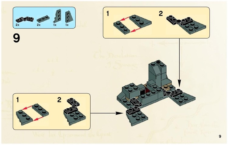 LEGO Instructions for set 79000 Riddles for the Ring, The Hobbit - An ...