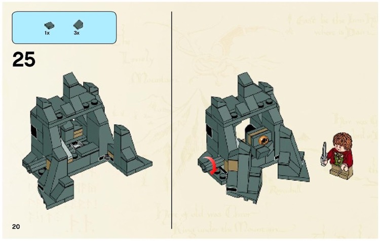 LEGO Instructions for set 79000 Riddles for the Ring, The Hobbit - An ...