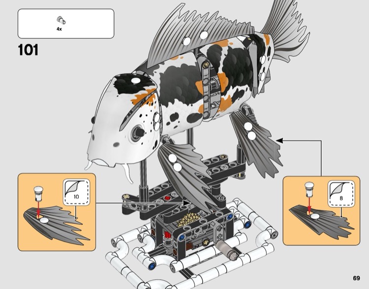 LEGO 81000 Koi Instructions, FORMA - {None}