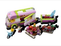 LEGO 3184 Adventure Camper Instructions, Friends - Great Outdoors