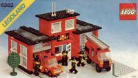 LEGO 6382 Fire Station Instructions, Town - Fire