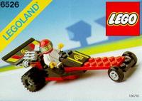 LEGO 6526 Red Line Racer Instructions, Town - Racing