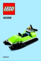 LEGO 40099 Jet-Ski Instructions, Promotional - Monthly Mini Model Build