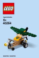 LEGO 40284 Glider Instructions, Promotional - Monthly Mini Model Build